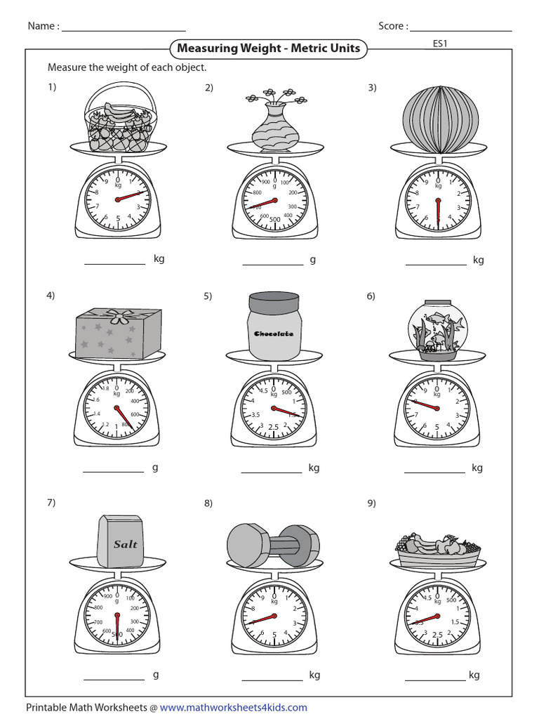 Reading Scale Metric Easy1 | PDF | Metrology | Quantity