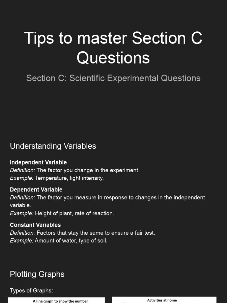 How To Master Section C Pdf Career And Growth Teaching Methods