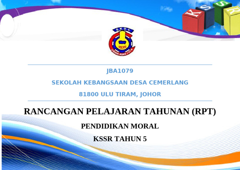 Cover RPT Moral | PDF