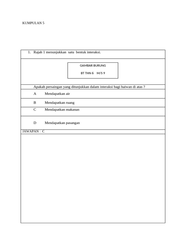Jsi Kumpulan 5 Pembinaan Item | PDF
