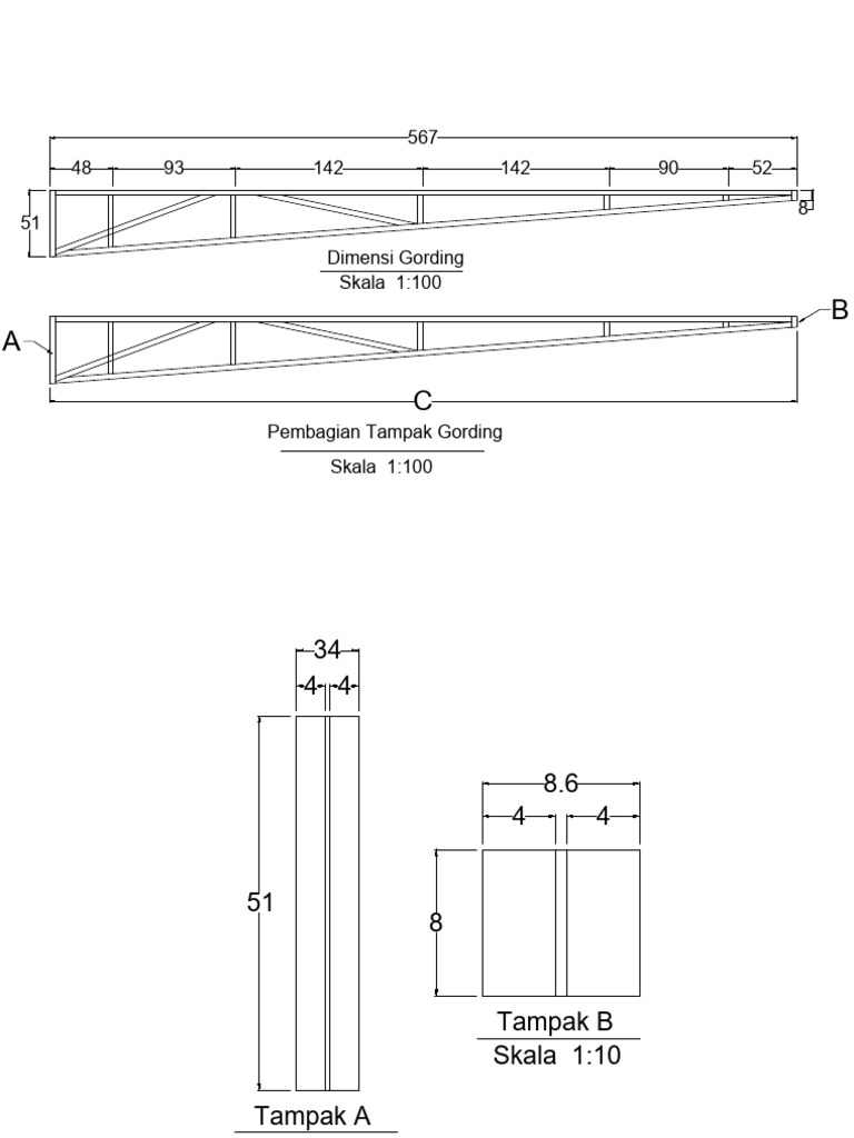 Gording 1 Merged | PDF