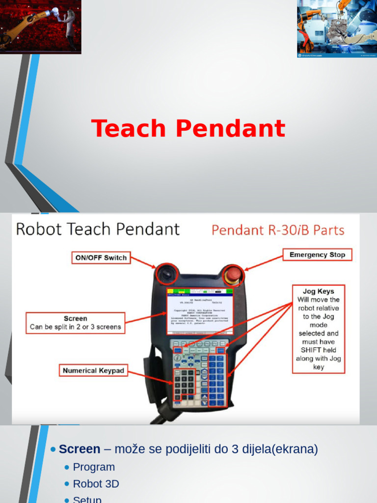 Teach Pendant Fanuc | PDF