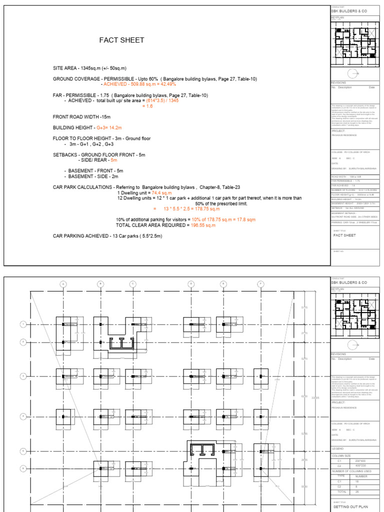Working Drawing Set | PDF