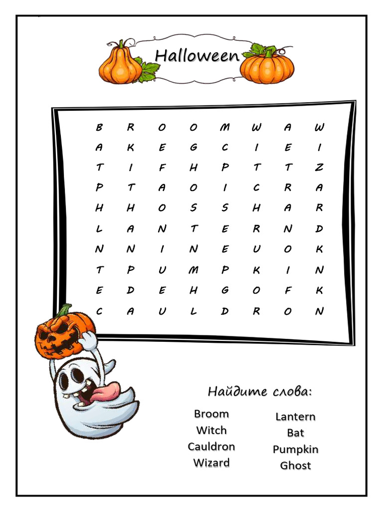 Halloween Wordsearch | PDF