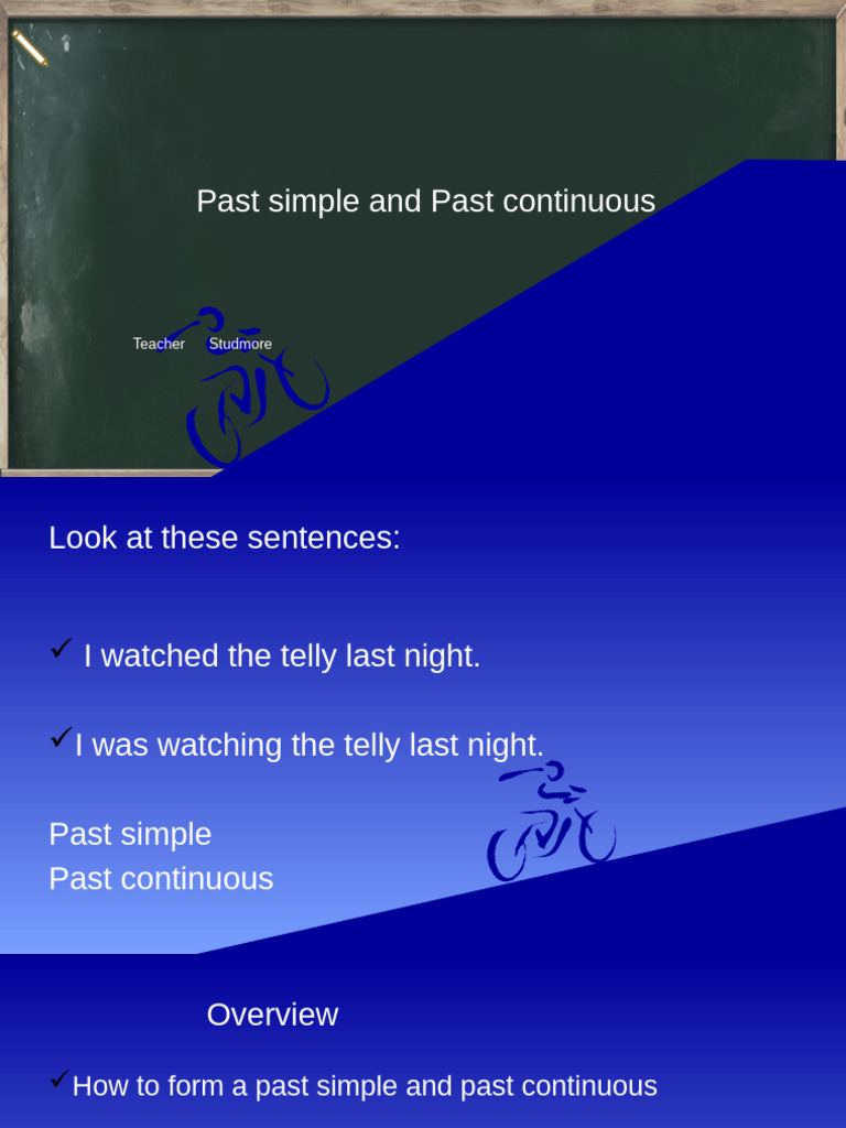 Past Simple and Past Continuous | PDF | Foreign Language Studies | Self ...
