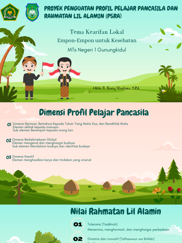 P5ra Kearifan Lokal MTS 1 | PDF