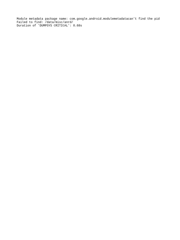 Bugreport X657C GL QP1A.190711.020 2024 10 23 06 33 15 Dumpstate - Log 27646 | PDF | Computers