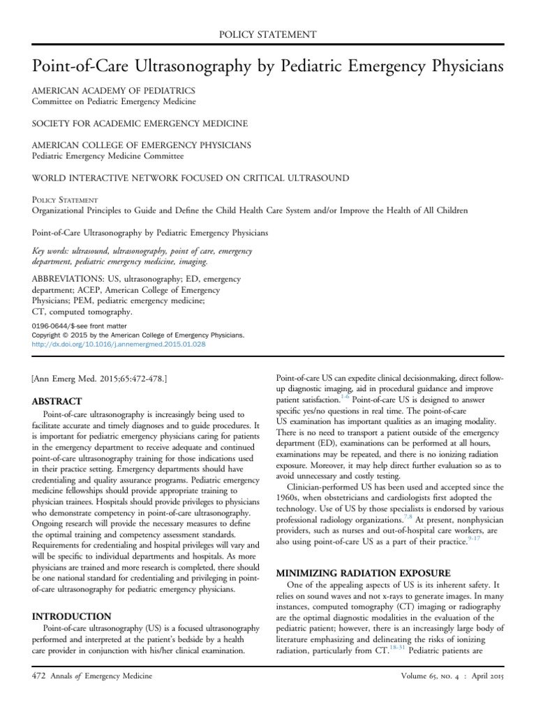 Pocus by Ed Physicians | PDF | Medical Imaging | Medical Ultrasound