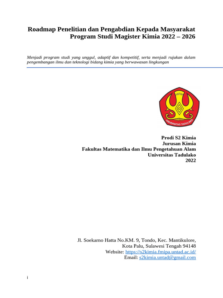 Roadmap Penelitian Dan Pengabdian Kepada Masyarakat | PDF | Sains ... Roadmap Penelitian Dan Pengabdian Kepada Masyarakat | PDF | Sains ...