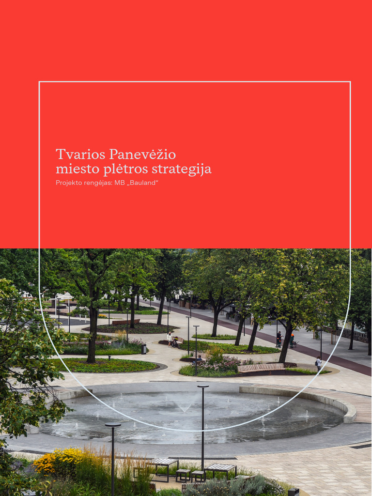 21 - 09 - Panevezio Urbanistine Strategija | PDF