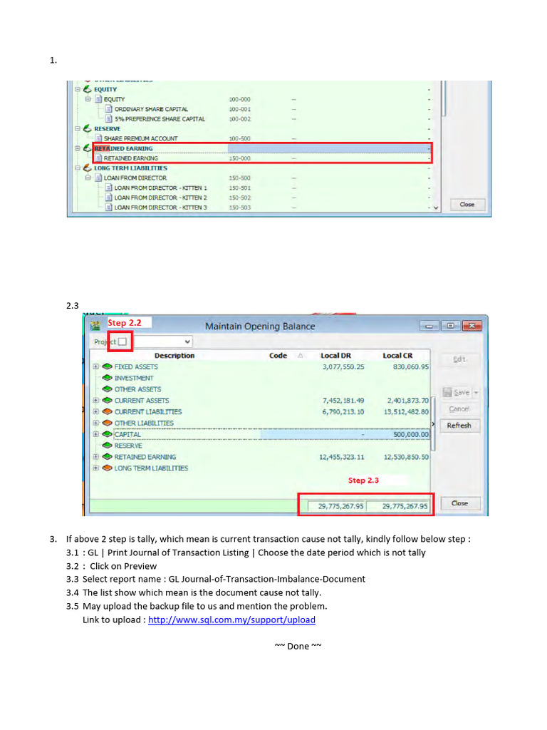 Fixing Non-Tally Trial Balance Issues | PDF