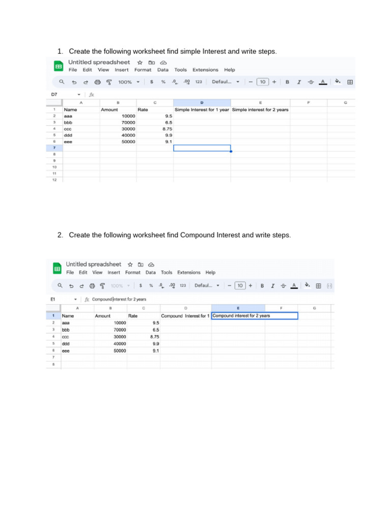 Excel Frotybcom Sem V | PDF