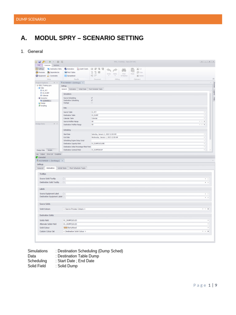SPRY Basic Modul 4 - Dump Scenario | PDF