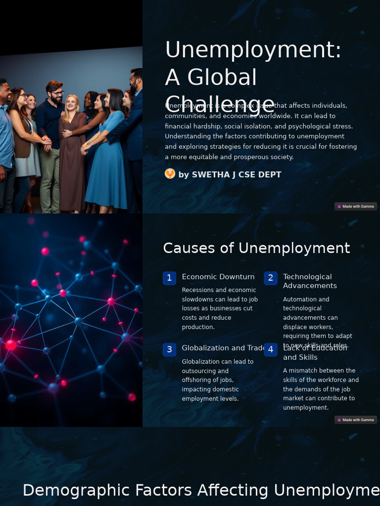 Uhv Mini Project | PDF | Unemployment | Labour Economics