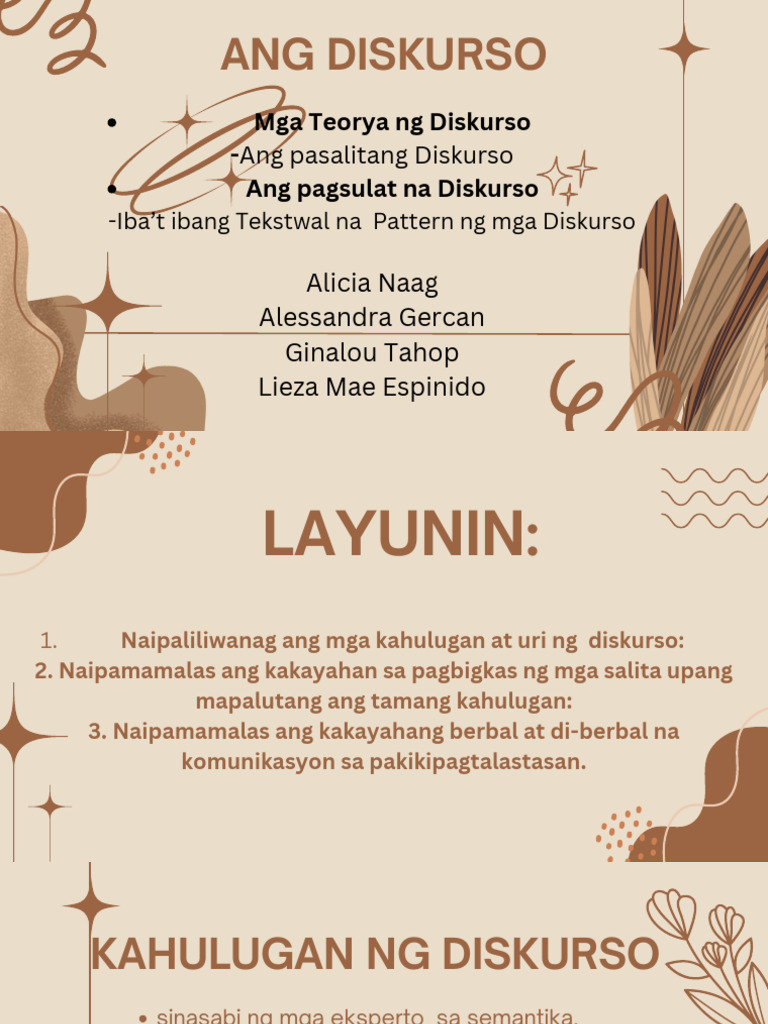 Teoryang Diskurso | PDF