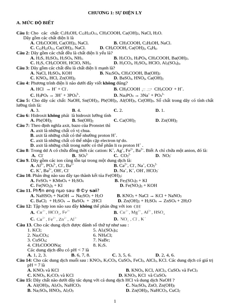 1.su Dien Li 2 | PDF
