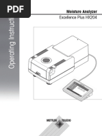 QMA601 Moisture Analyzer User Manual | PDF | Calibration | Menu (Computing)