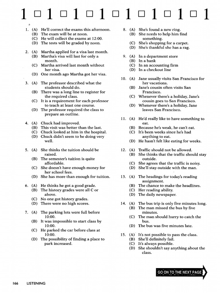 Longman Complete Course For The TOEFL Test-185-189 | PDF