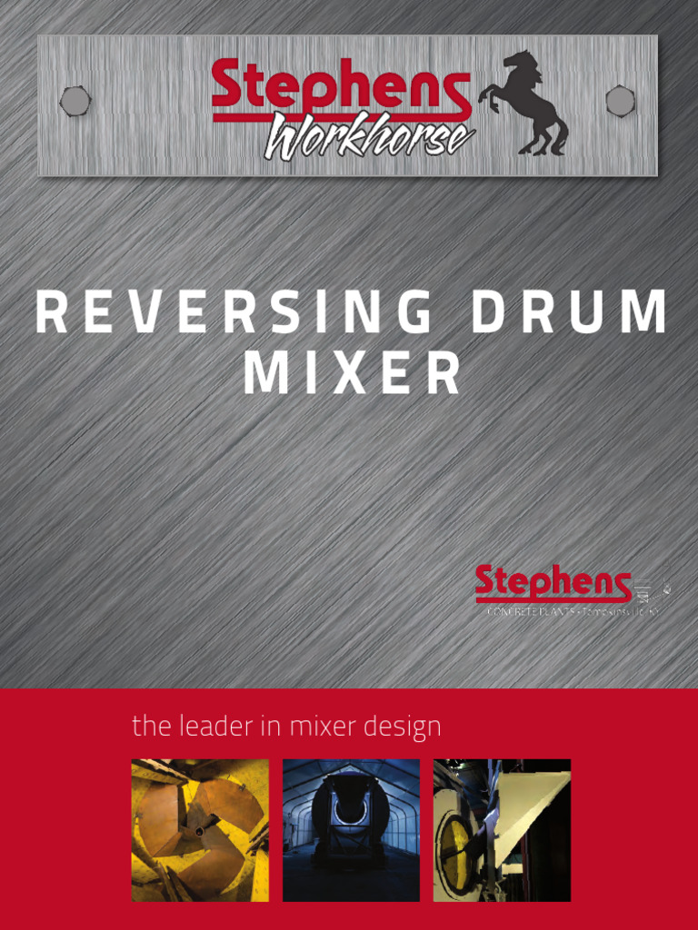 Stephens MFG Workhorse Mixer JEC Website | PDF | Concrete | Electric Motor