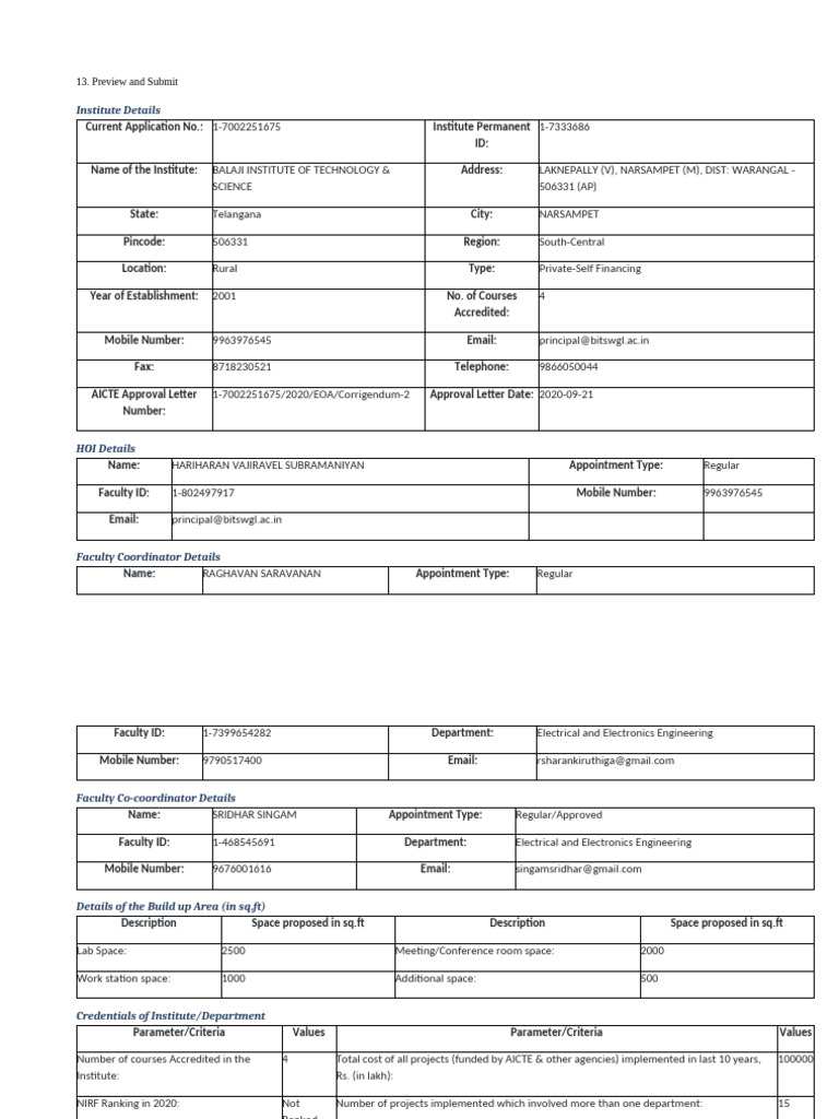 Aicte Idea Lab Application | PDF | Entrepreneurship | Programmable Logic Controller