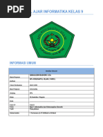 Modul Ajar Informatika Kelas 9 Deep Learning | PDF