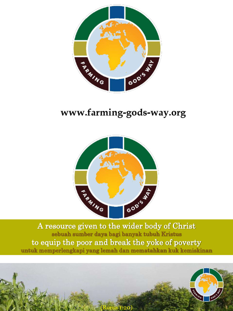 Farming God's Way Introduction Small | PDF