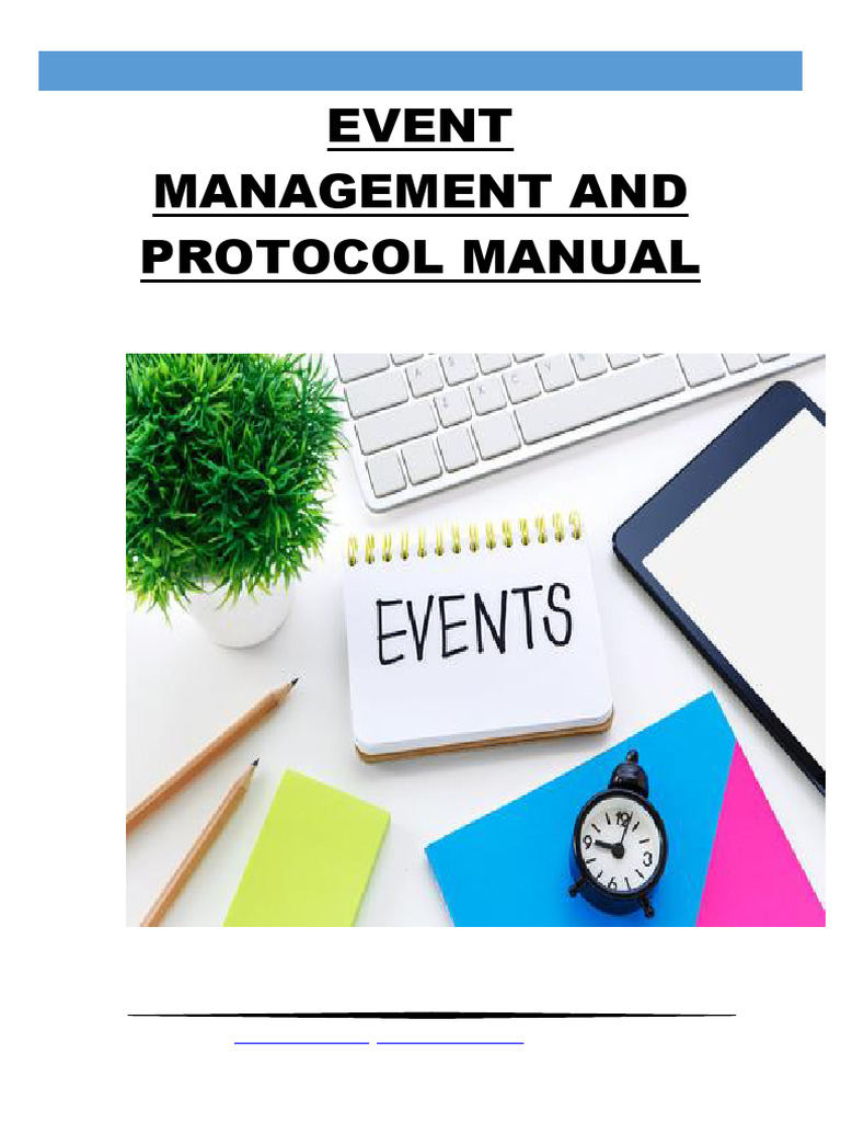 Event Management Protocol Guide | PDF | Risk | Sustainability