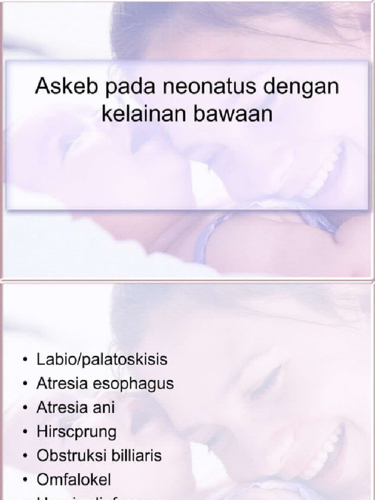 Kelainan Bawaan Neonatus Lengkap | PDF