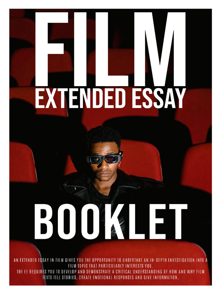 Film Extended Essay Guidelines | PDF | Essays | Knowledge