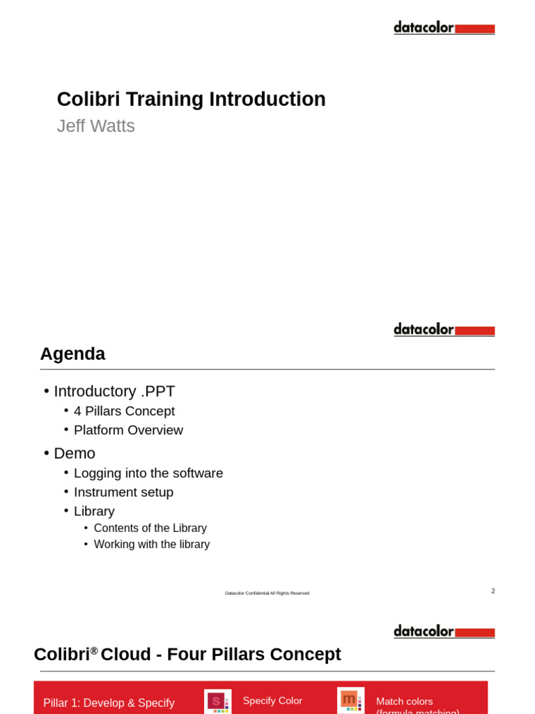 1 - Colibri Software - Introduction | PDF