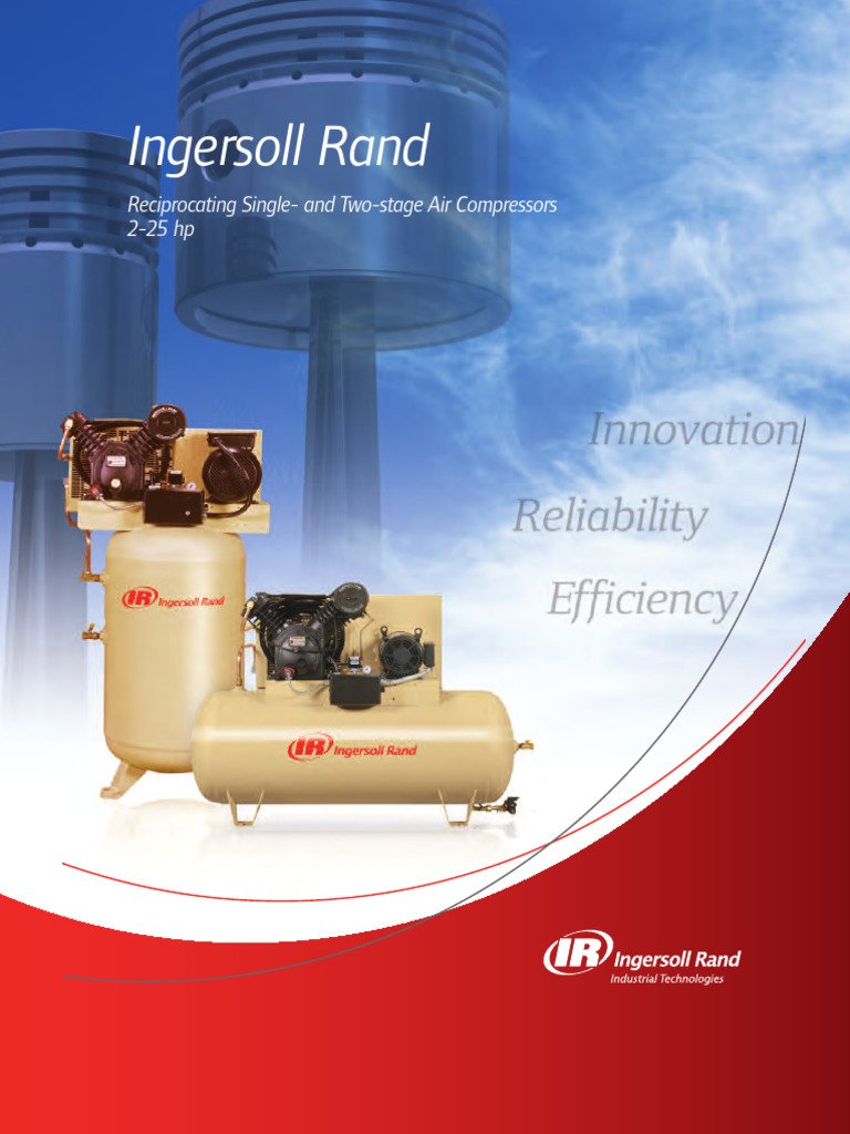 Ingersoll Rand Air Compressors JEC | PDF | Mechanical Engineering ...