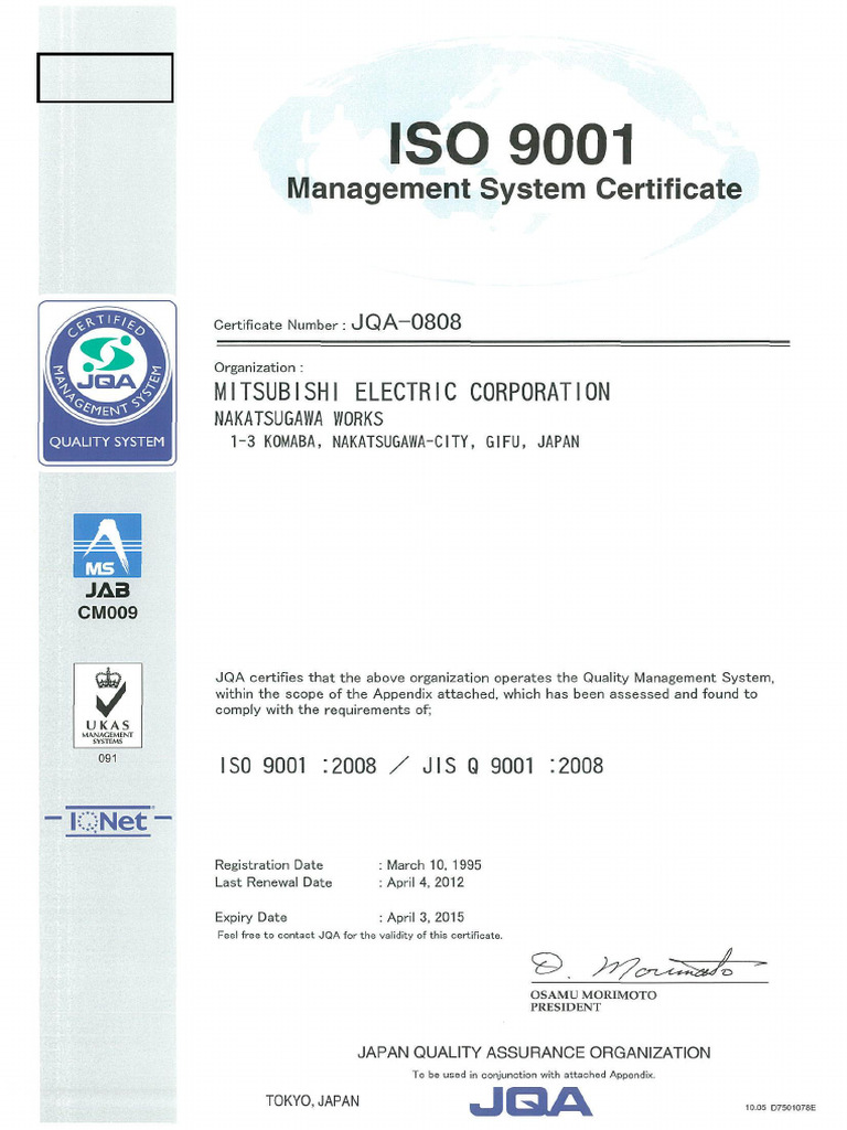 Iso 9001 | PDF