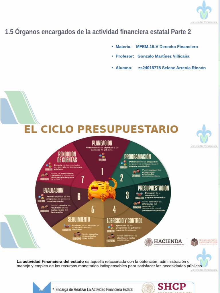 Act1.5 - Selene - ArreolaRincon | PDF | Presupuesto | Gobierno