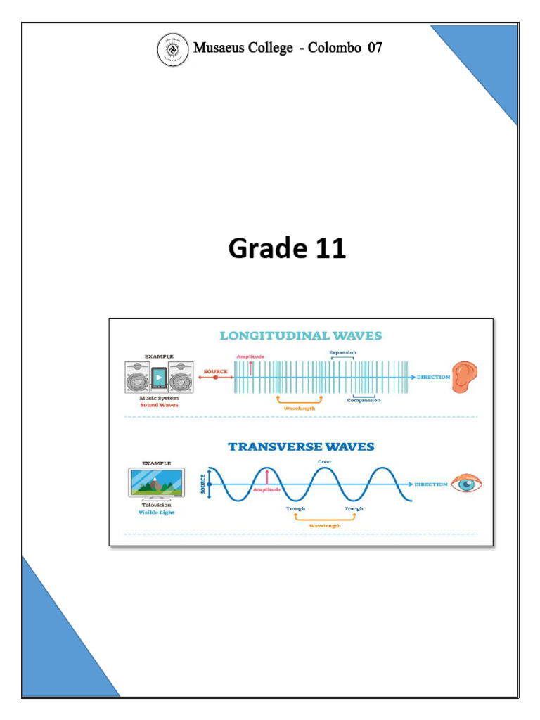 Waves and Their Applications | PDF | Waves | Sound