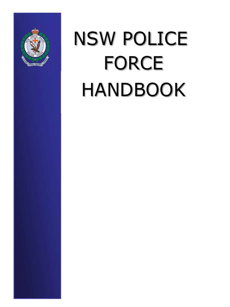 NSW Police Handbook | PDF | Bail | Arrest