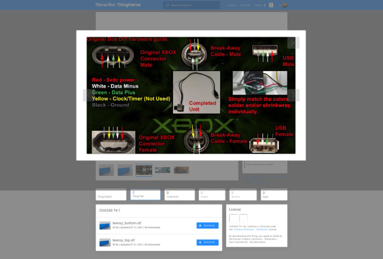 Thing Files For OGX360 T4.1 by Madmon - Thingiverse | PDF | Download | System Software