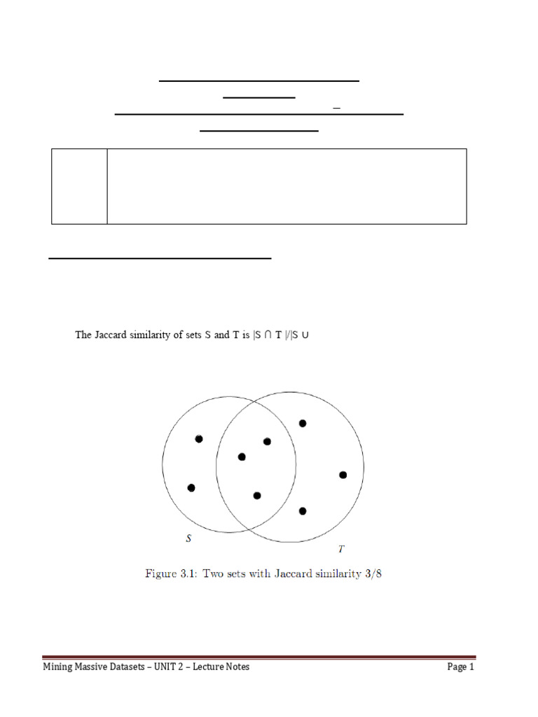 Unit II - MMD - Lecture NotesStu | PDF | Applied Mathematics | Algorithms