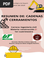 Tipos y Funciones de Cadenas en Construcción | PDF | Hormigón ...