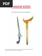 Daftar Dapur dan Nama Keris Pusaka | PDF