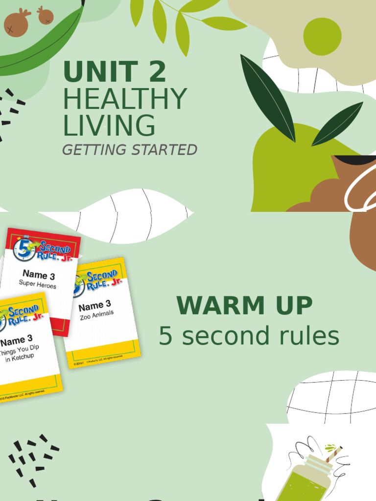 Unit 2 - Getting Started | PDF | Wellness