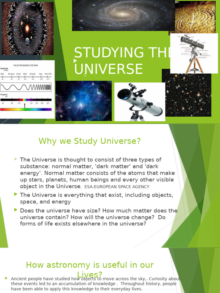 Understanding the Universe and Astronomy | PDF | Telescope | Hubble ...