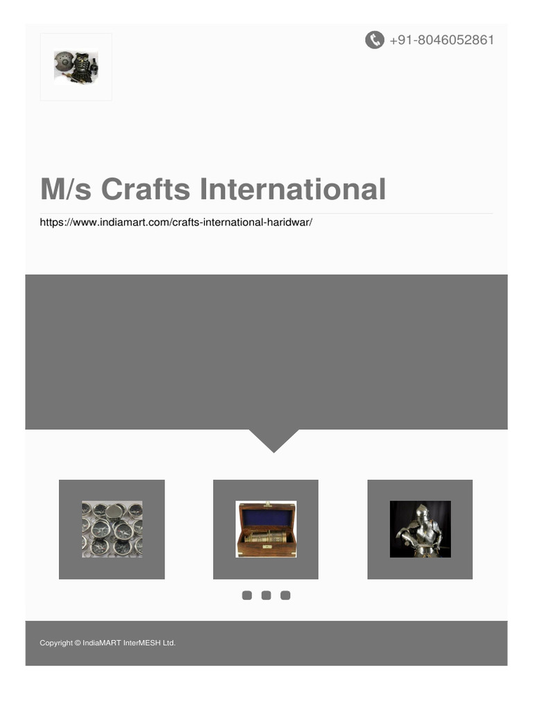 M S Crafts International | PDF | Armour | Shield