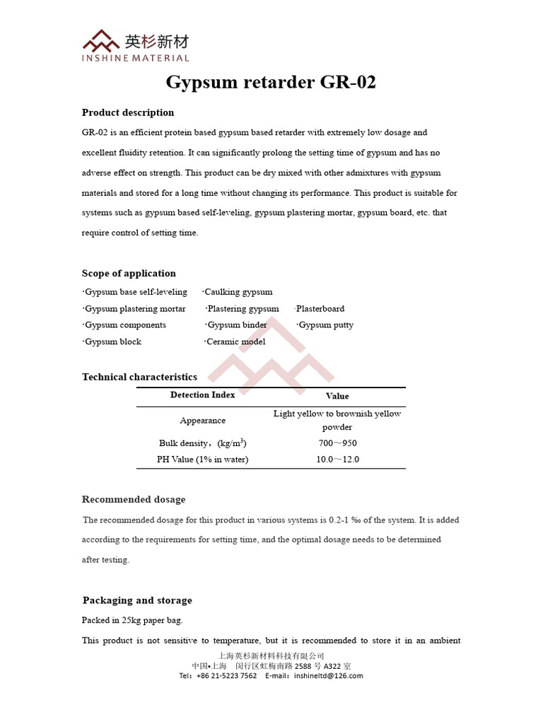 3 TDS GR-02 en | PDF