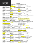 HSK Level 1 Mock Test | PDF