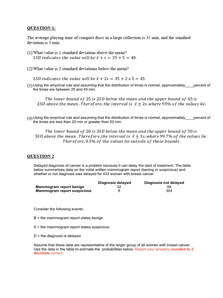 MBS Class Test 2 Memo | PDF