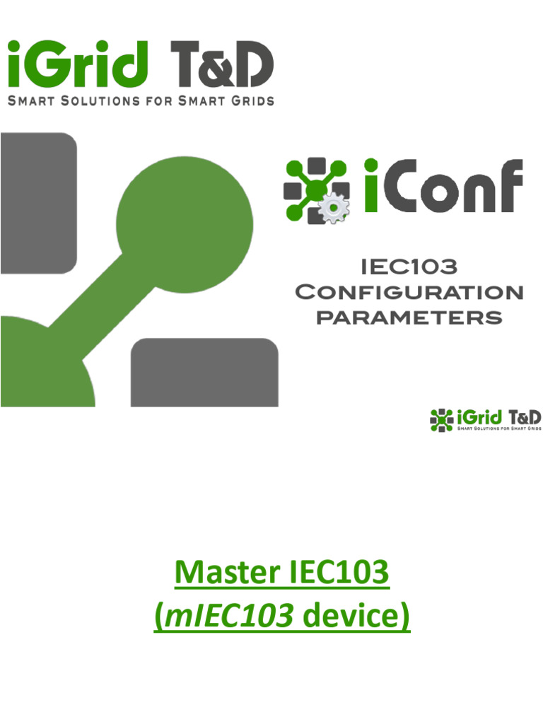 IEC103 (Master) Iconf - IEC103-rev00 PDF | PDF | Parameter (Computer ...