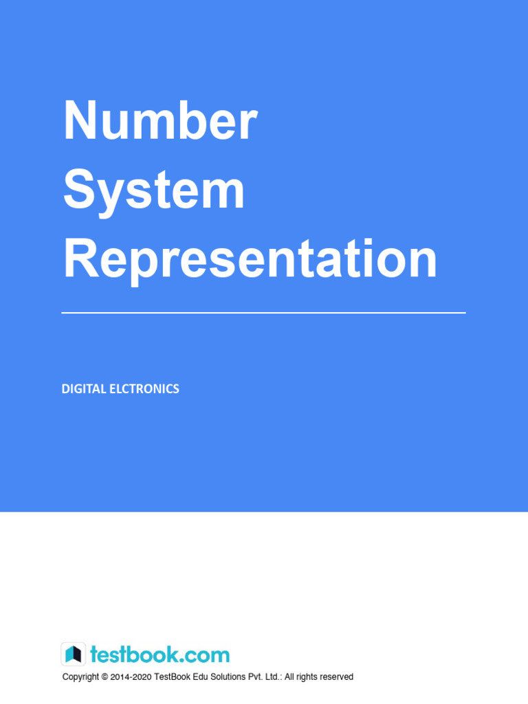 Number System Representation - Study Notes | PDF | Binary Coded Decimal ...