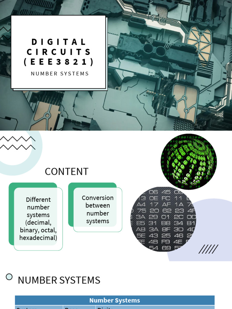 Module 1 - Number Systems | PDF | Decimal | Arithmetic