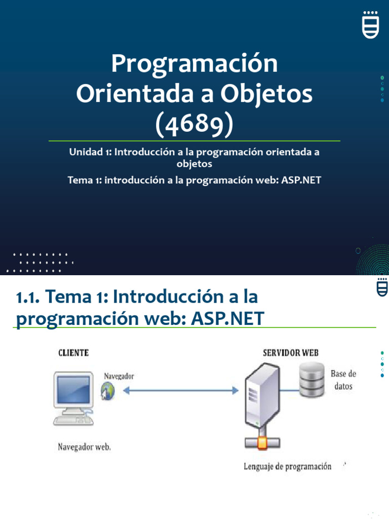 PPT 2023 03 U01 T01 Programacion Orientada A Objetos I (4689) | PDF ...