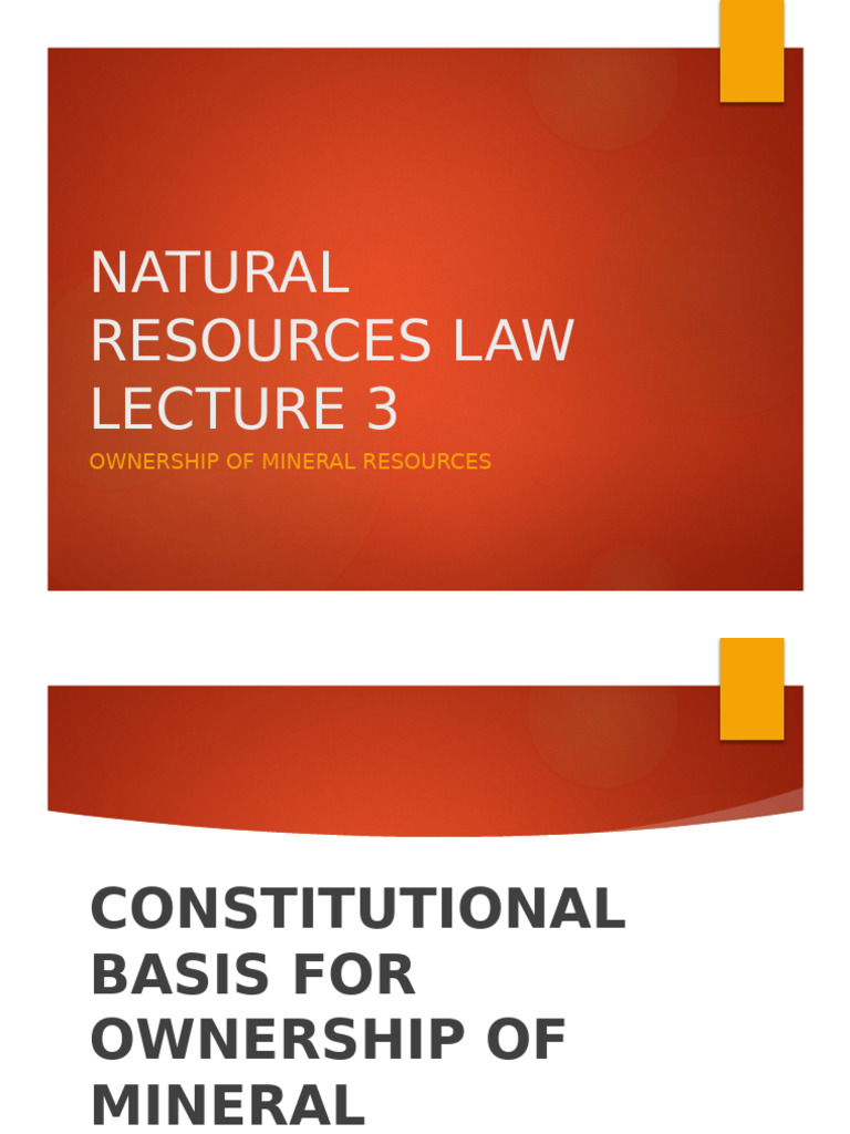 NRL Slides Lecture 3 | PDF | Territorial Waters | Justice